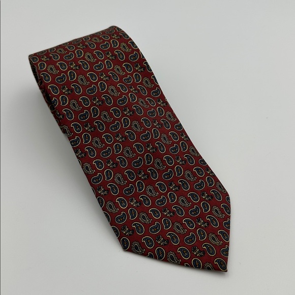 Coach | Accessories | Coach Paisley Neck Tie 0 Italian Silk Made In Usa ...